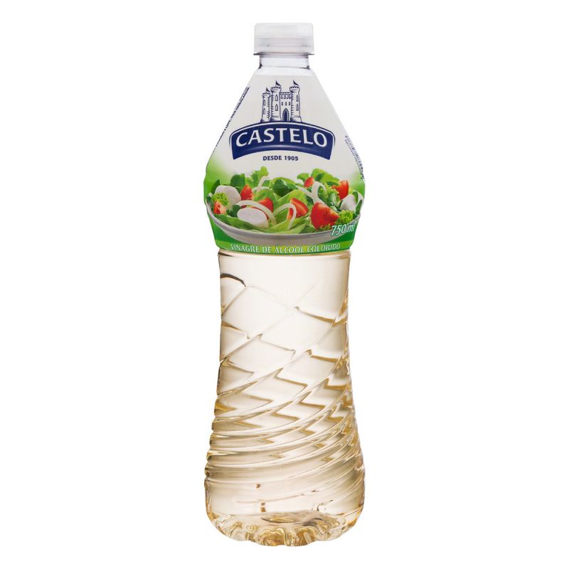 Vinagre de Álcool Castelo Colorido 750ml | Prezunic Vinagre de Álcool Castelo Colorido 750ml | Prezunic
