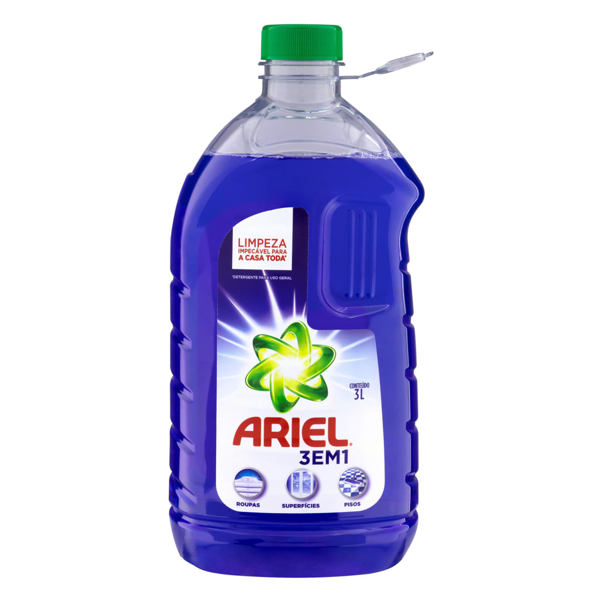 Detergente Líquido Ariel 3 em 1 Multiuso 3l | Detergente | Prezunic