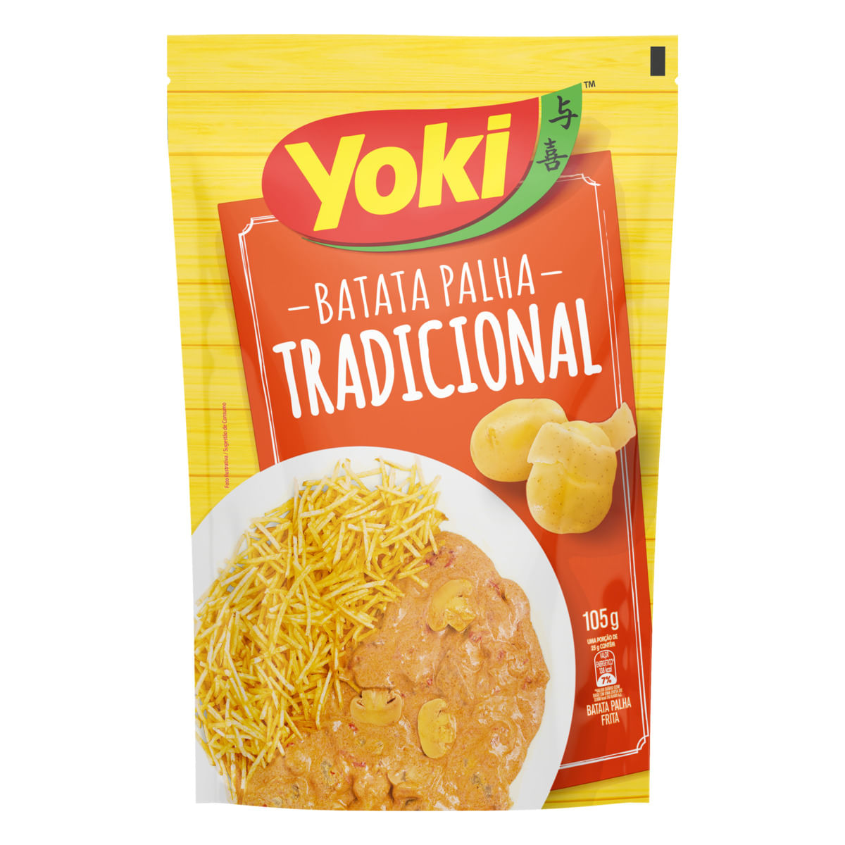 Batata Palha Yoki Tradicional Pacote 105g | Prezunic