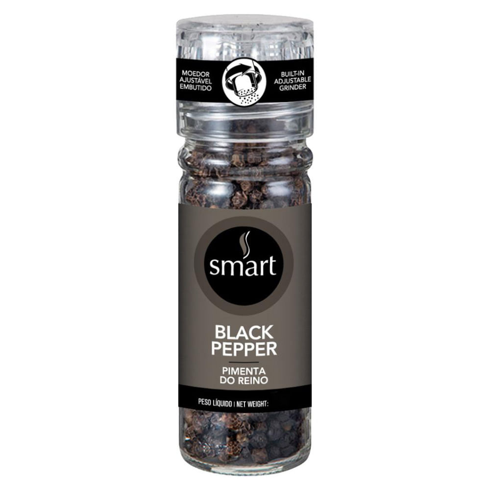 Pimenta do Reino em Grãos Smart Spice c/ Moedor 50g | Pimenta | Prezunic Pimenta do Reino em Grãos Smart Spice c/ Moedor 50g | Pimenta | Prezunic
