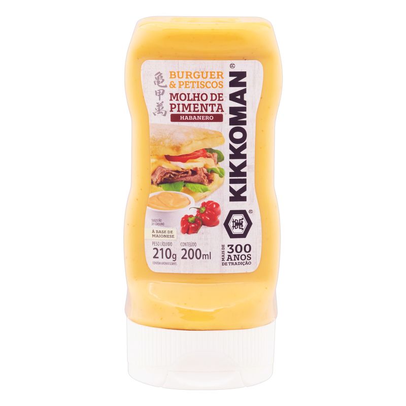 Molho de Pimenta Habanero Kikkoman 200g | Prezunic Molho de Pimenta Habanero Kikkoman 200g | Prezunic