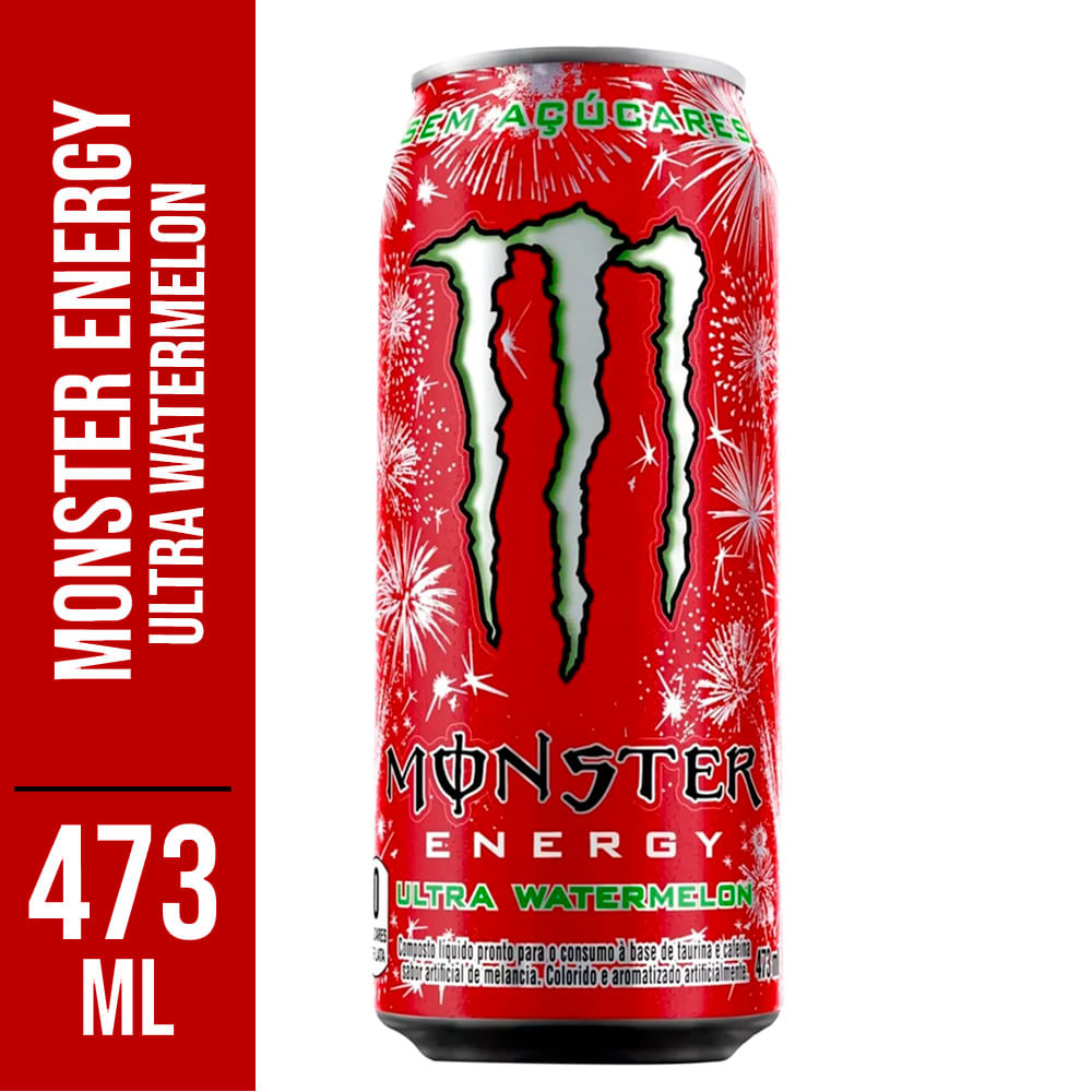 Energético Monster Ultra Watermelon 473ml | Prezunic