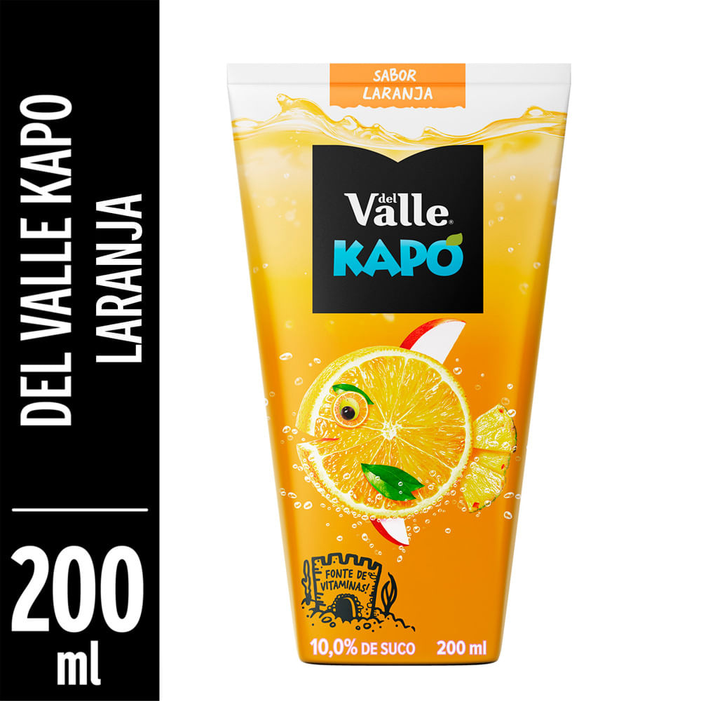 Néctar Del Valle Kapo Laranja Tetra Pak 200ml | Prezunic