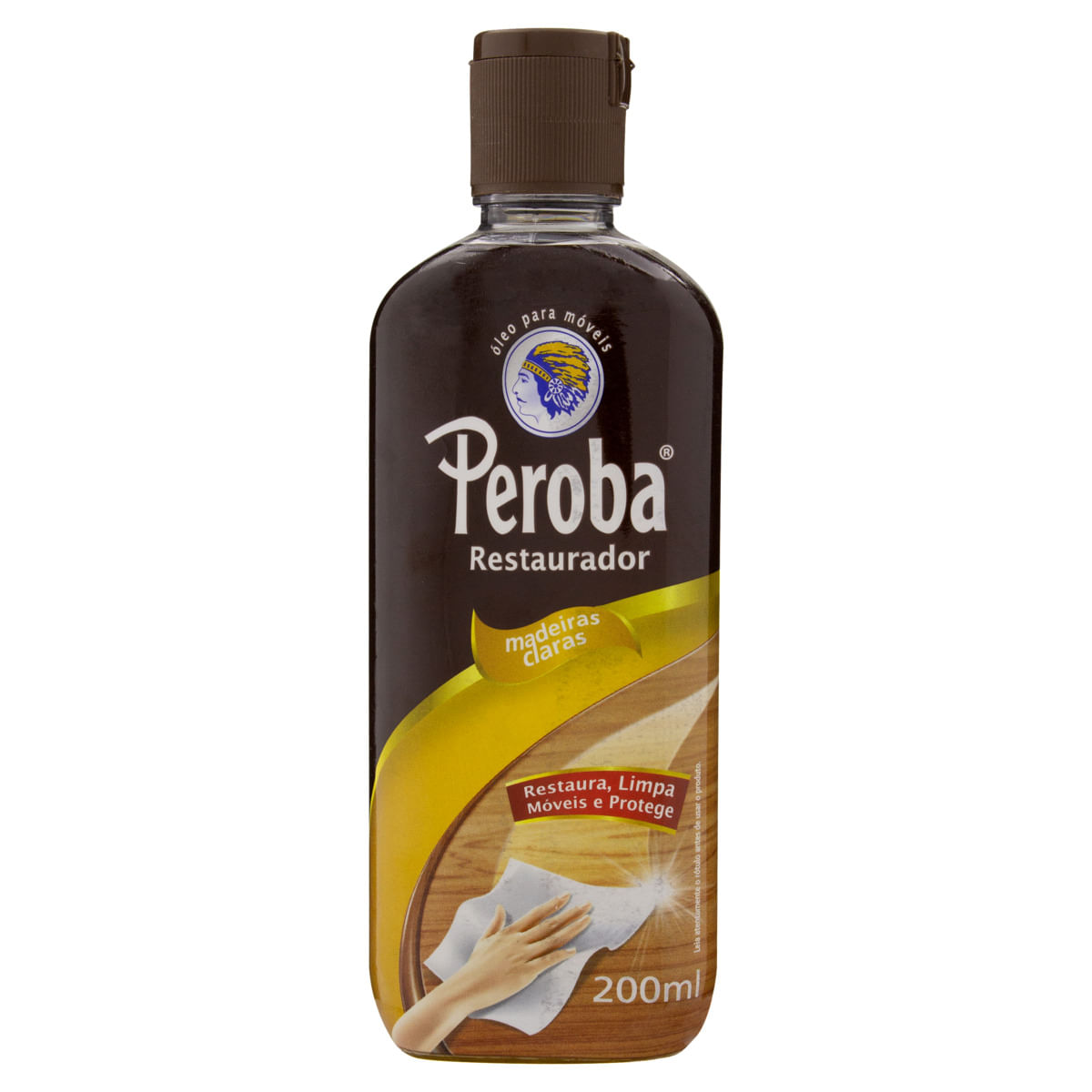 Óleo de Peroba Restaurador Madeiras Claras 200ml | Prezunic