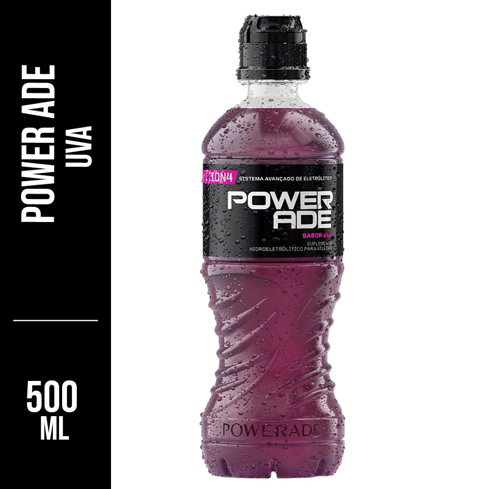 Isotônico Powerade Uva Squeeze 500ml | Prezunic