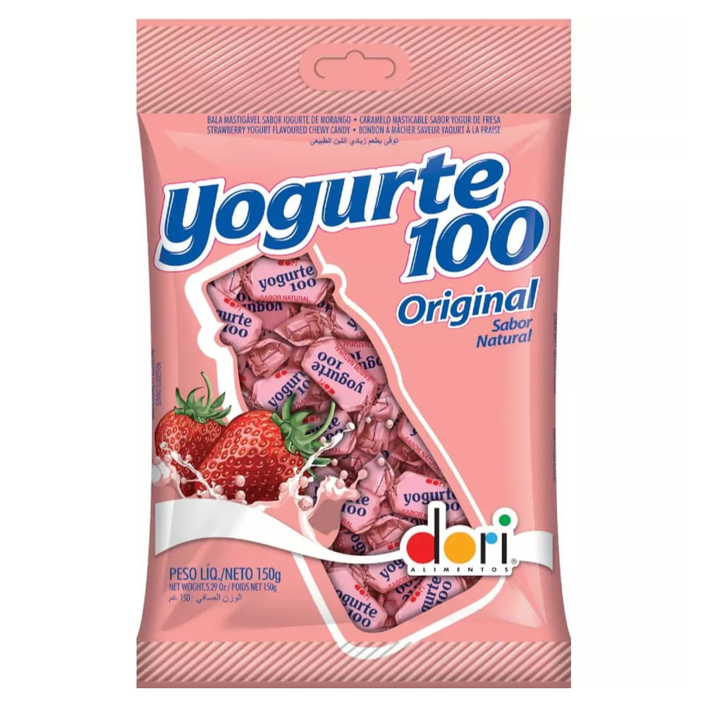 Bala Dori Recheada Iogurte 150g | Balas e Pastilhas | Prezunic
