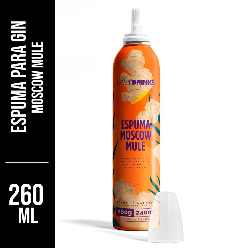 Espuma Easy Drinks Spray Gengibre 260g | Prezunic