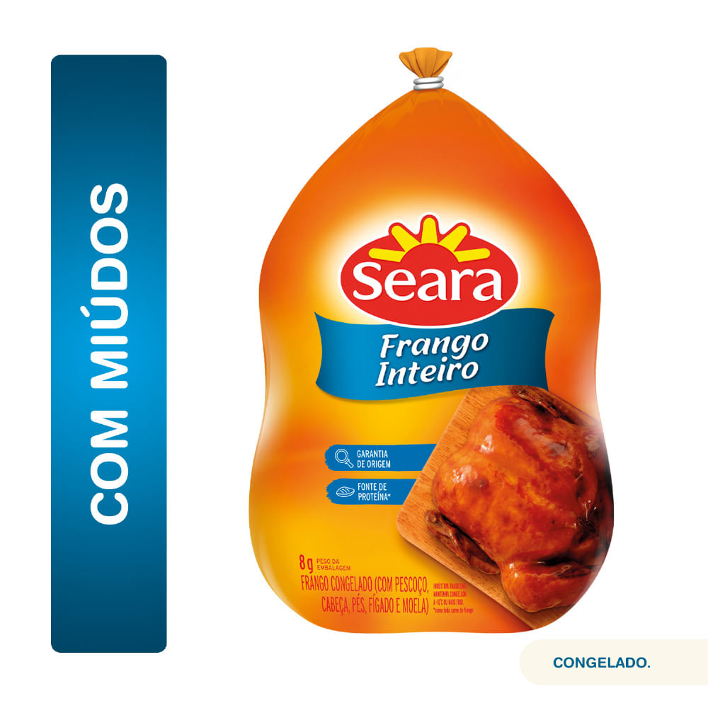 Frango Inteiro Seara com Miúdos | Prezunic