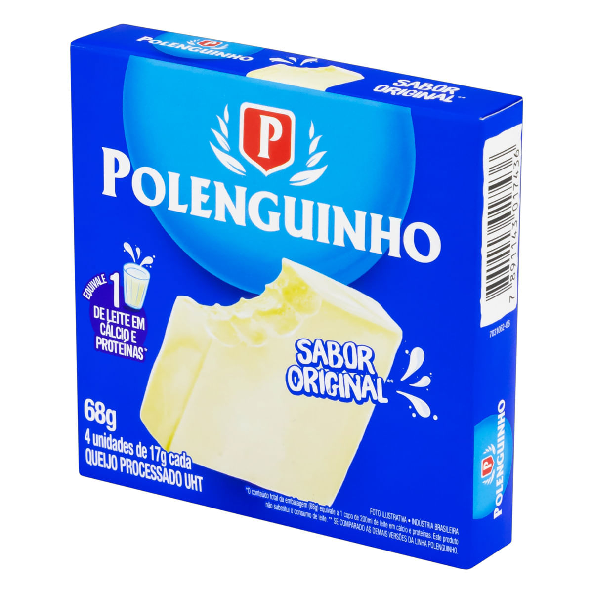 Queijo Processado Polenguinho Tradicional 68g | Prezunic