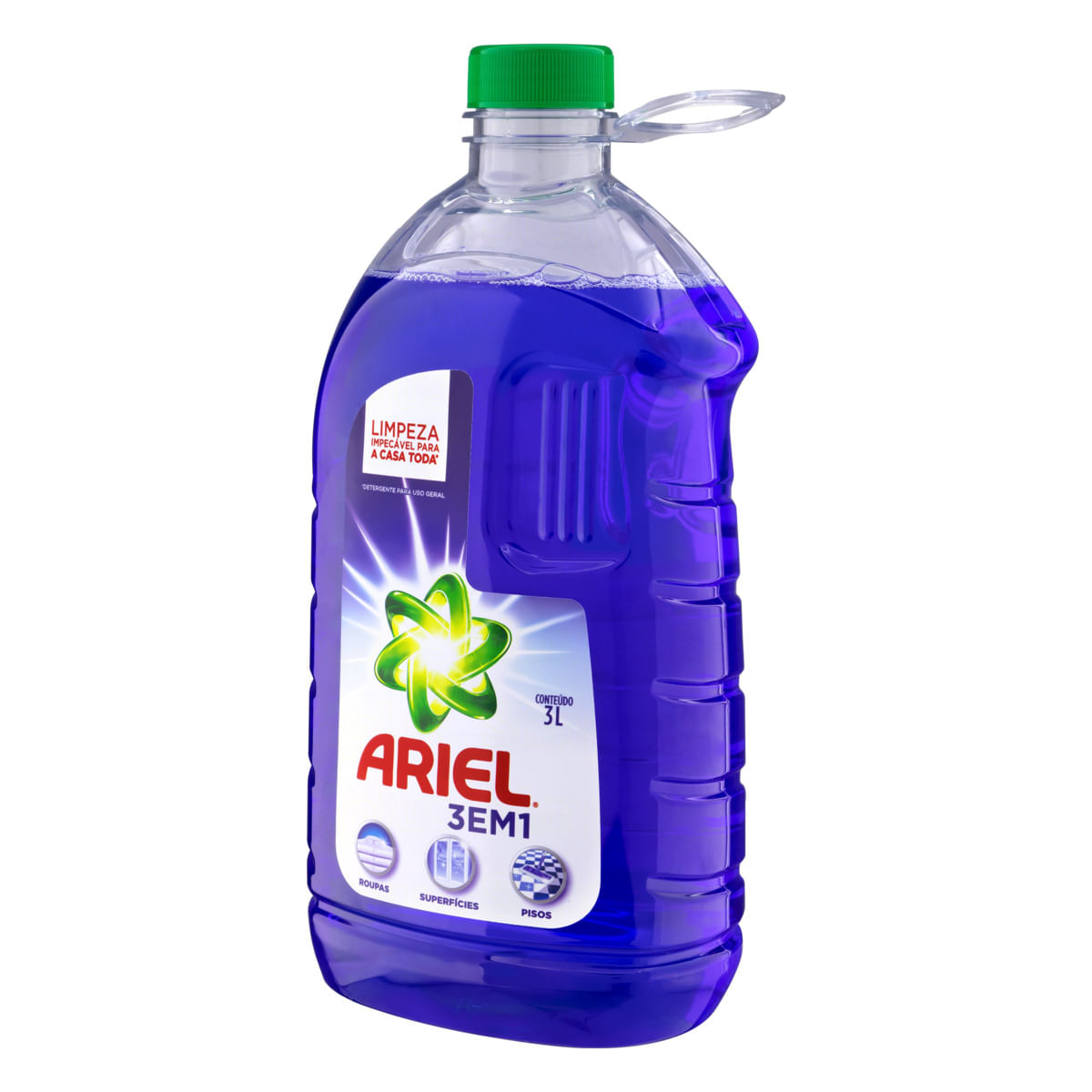 Detergente Líquido Ariel 3 em 1 Multiuso 3l | Detergente | Prezunic