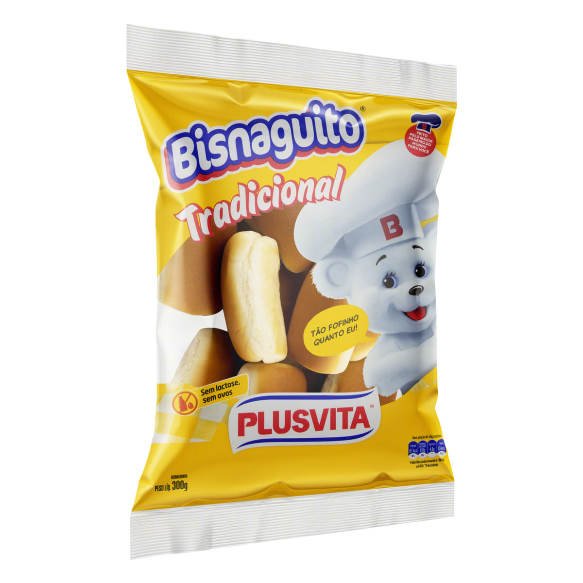 Pão Bisnaguinha Plusvita Bisnaguito Tradicional Pacote 300g | Prezunic
