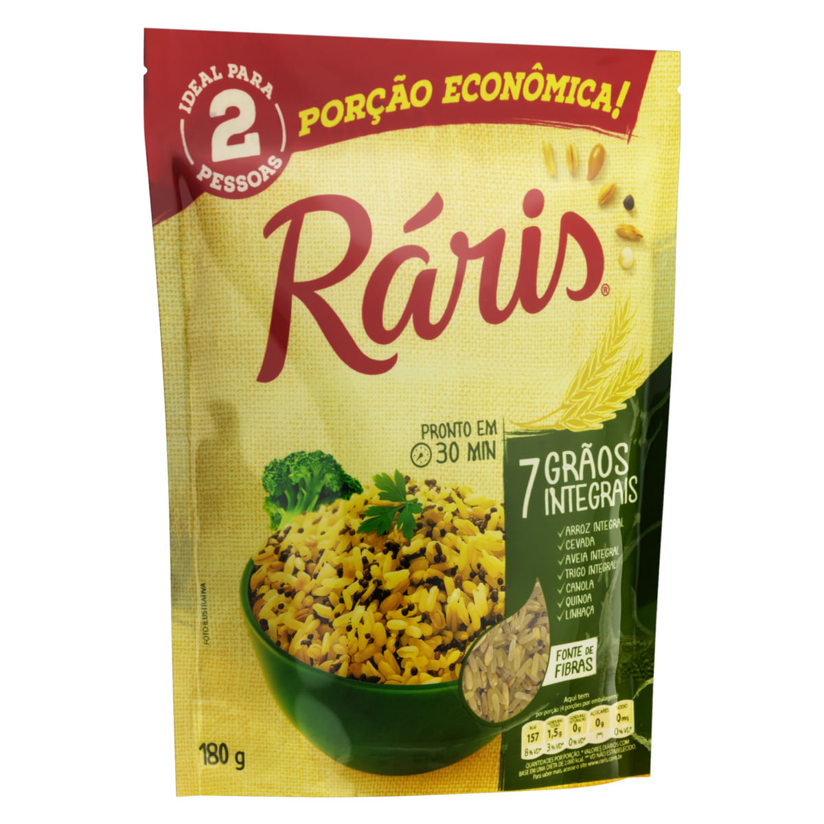 Arroz Integral Ráris 7 Grãos 180g | Prezunic