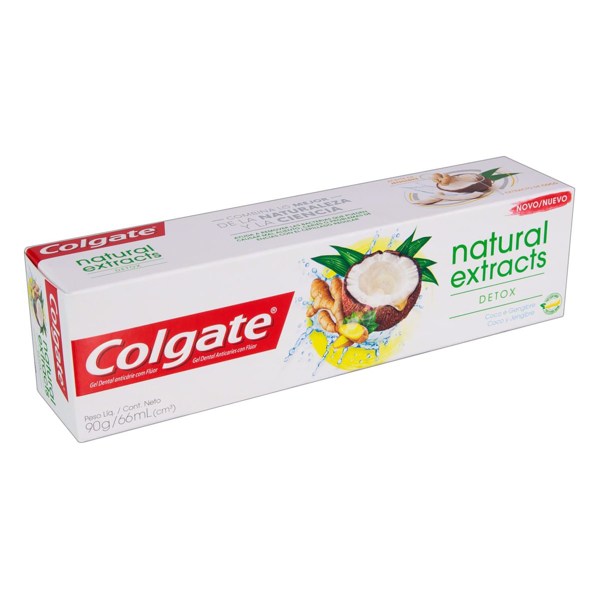 Creme Dental Colgate Natural Extracts Detox 90g | Prezunic