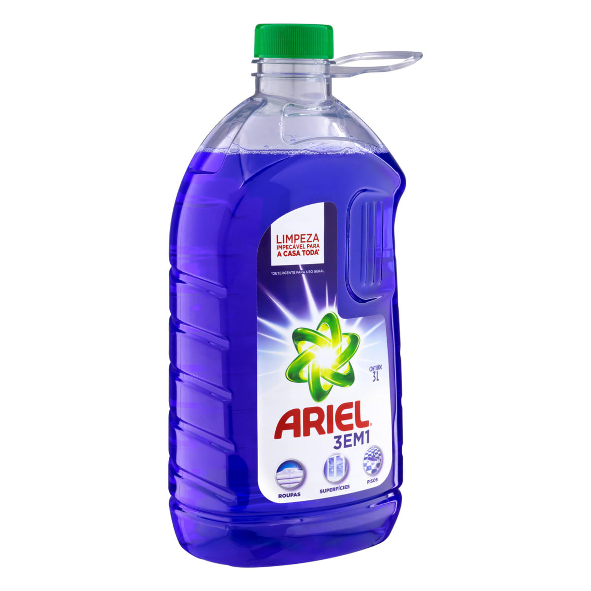 Detergente Líquido Ariel 3 em 1 Multiuso 3l | Detergente | Prezunic