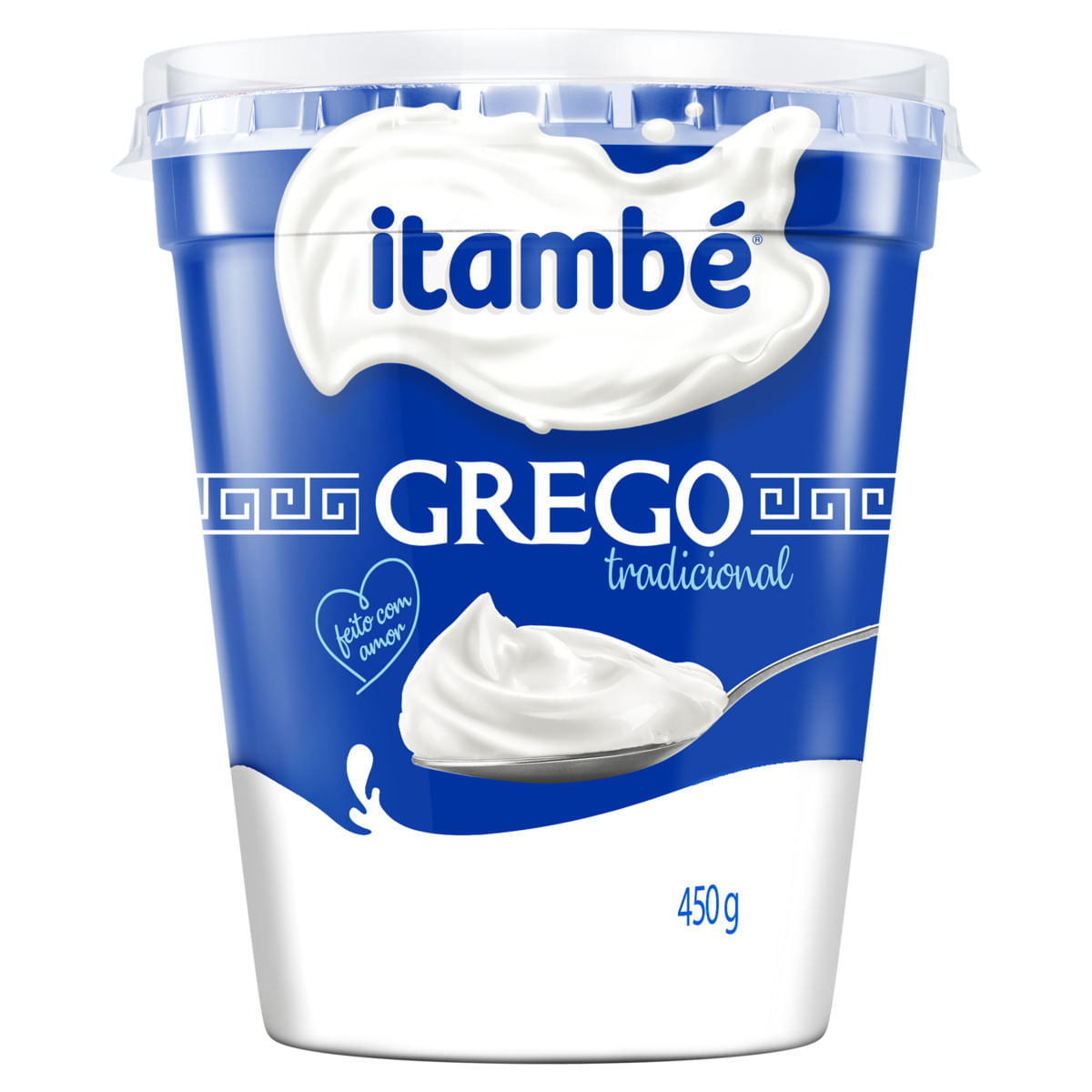 Iogurte Grego Itambé Tradicional Pote 450g | Prezunic