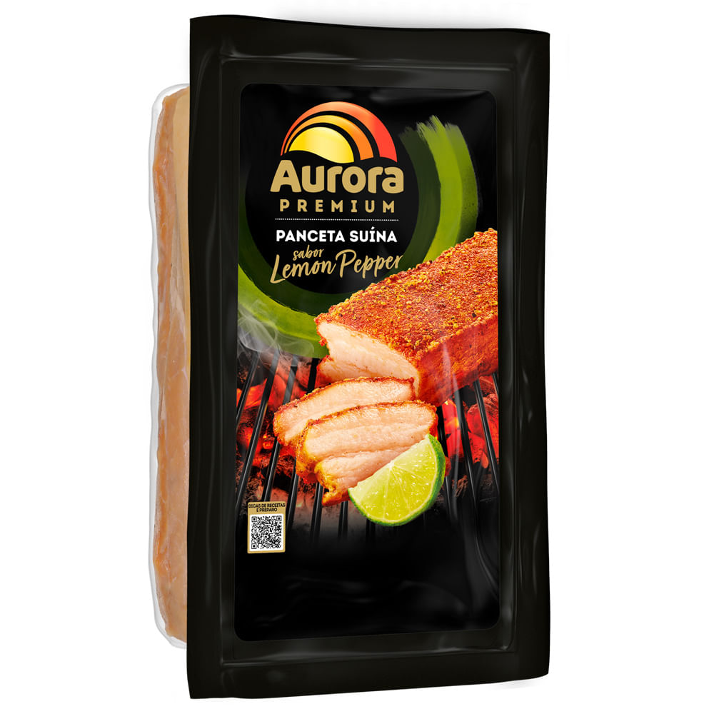 Panceta Suina Aurora Lemon Pepper Congelada | Prezunic