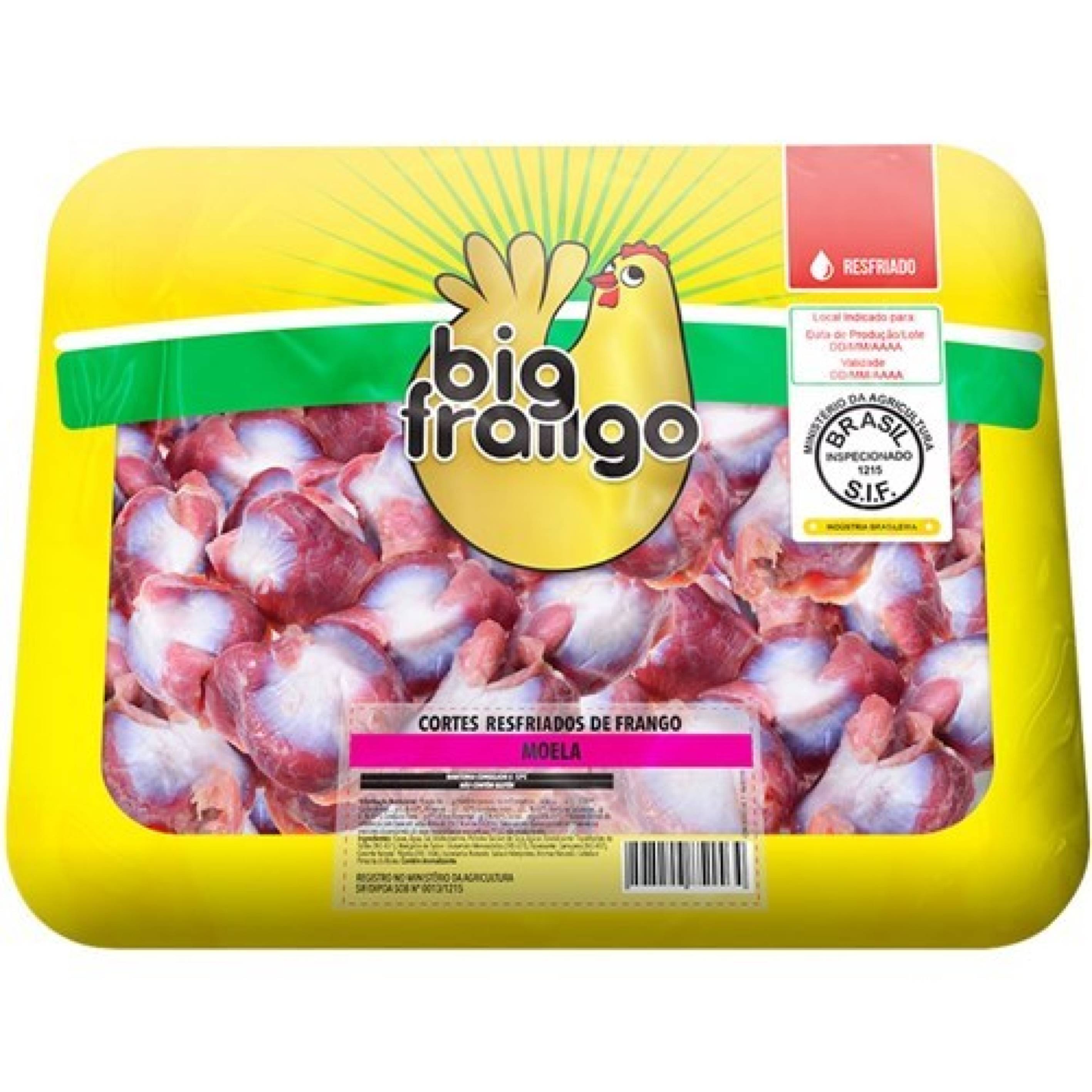 Moela de Frango Big Frango Bandeja Resfriada | Prezunic