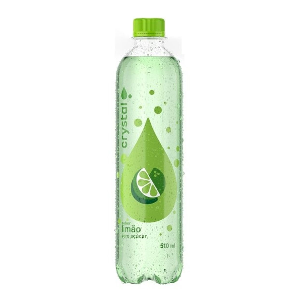 Água Crystal Saborizada Zero Açúcar Limão Pet 510ml | Prezunic