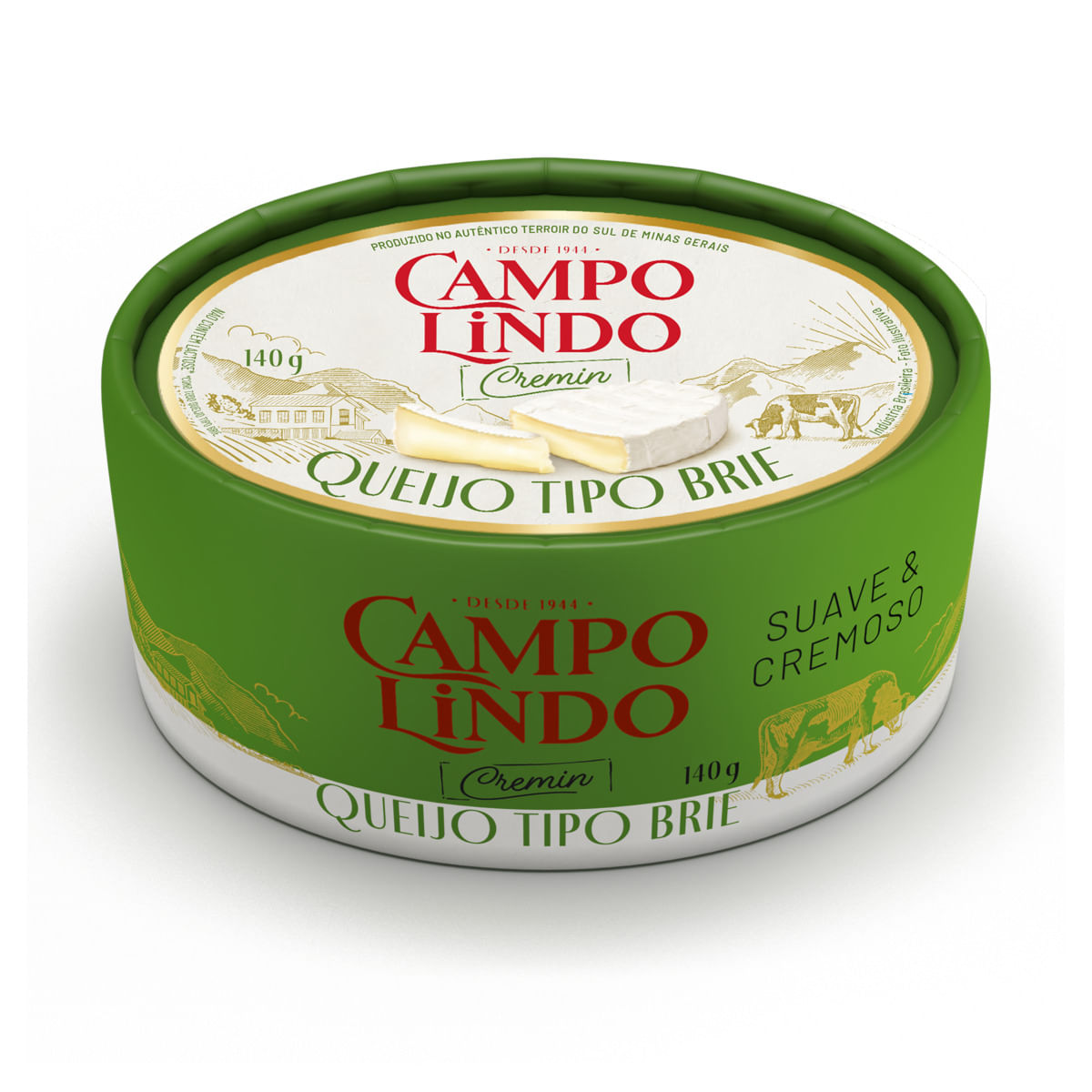 Queijo Brie Campo Lindo Cremin 140g | Prezunic