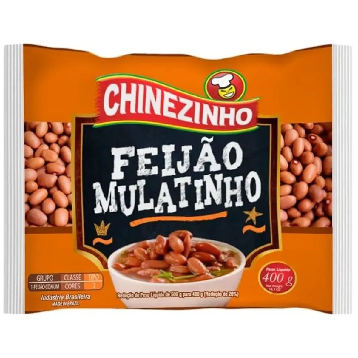 Feijão Mulatinho Chinezinho 400g | Prezunic