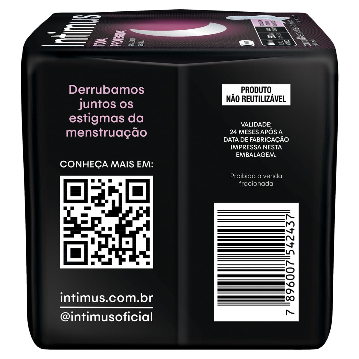 Absorvente Intimus Gel Soft Seca com Abas com 8 Unid | Prezunic