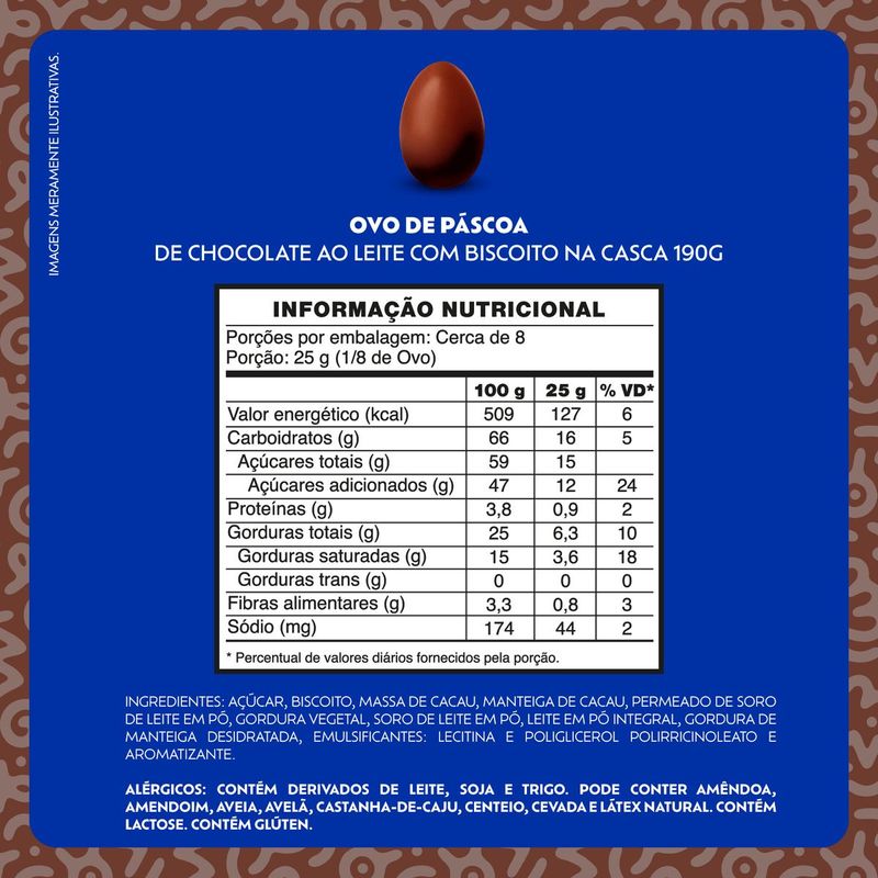 Ovo de Páscoa Lacta Trakinas ao Leite 190g com Jogo da Memória | Prezunic